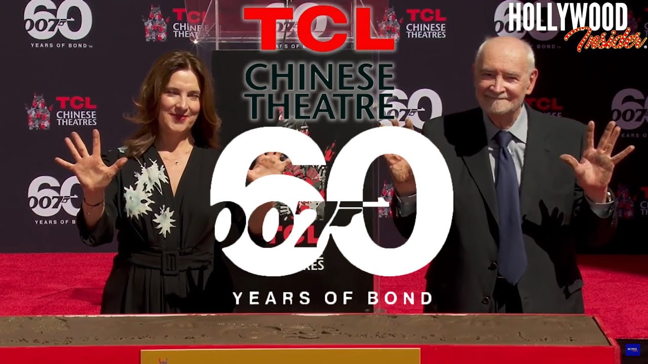 Bond 60th Anniversary Handprint Ceremony | Hollywood Chinese Theater ...