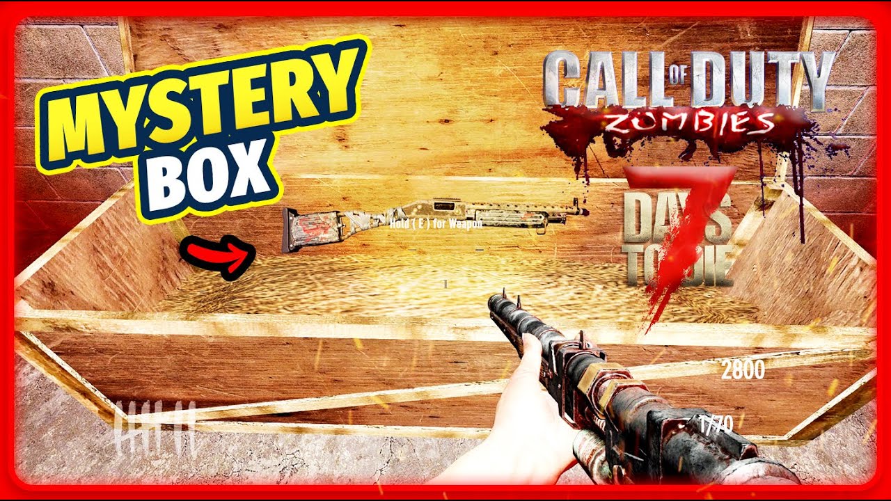 Call of Duty Zombies Mod 7 Days to Die - YouTube