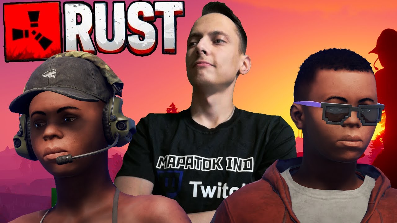 RUST-STREAM - Закрепляемся в РАЙОНЕ (ХРОНИКИ ДЕРЕВНИ) - YouTube