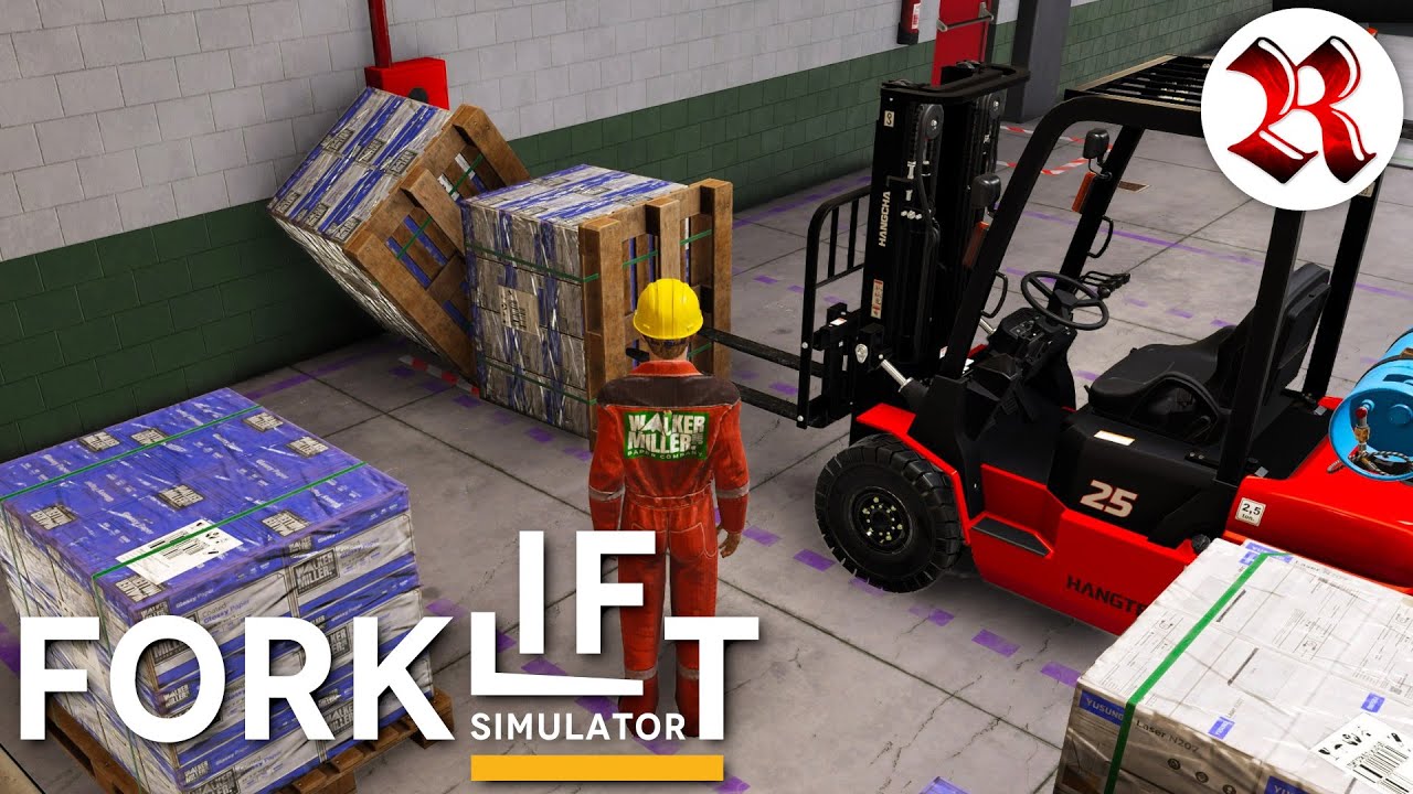 Forklift Simulator | Early Access Preview Of This NEW Logistics ...