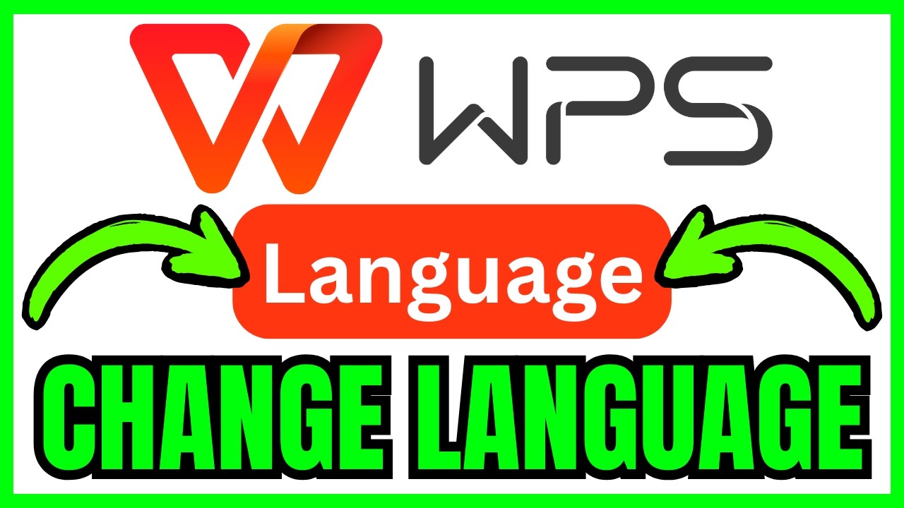 How To CHANGE LANGUAGE In WPS Office (QUICK & EASY) 2026 - YouTube
