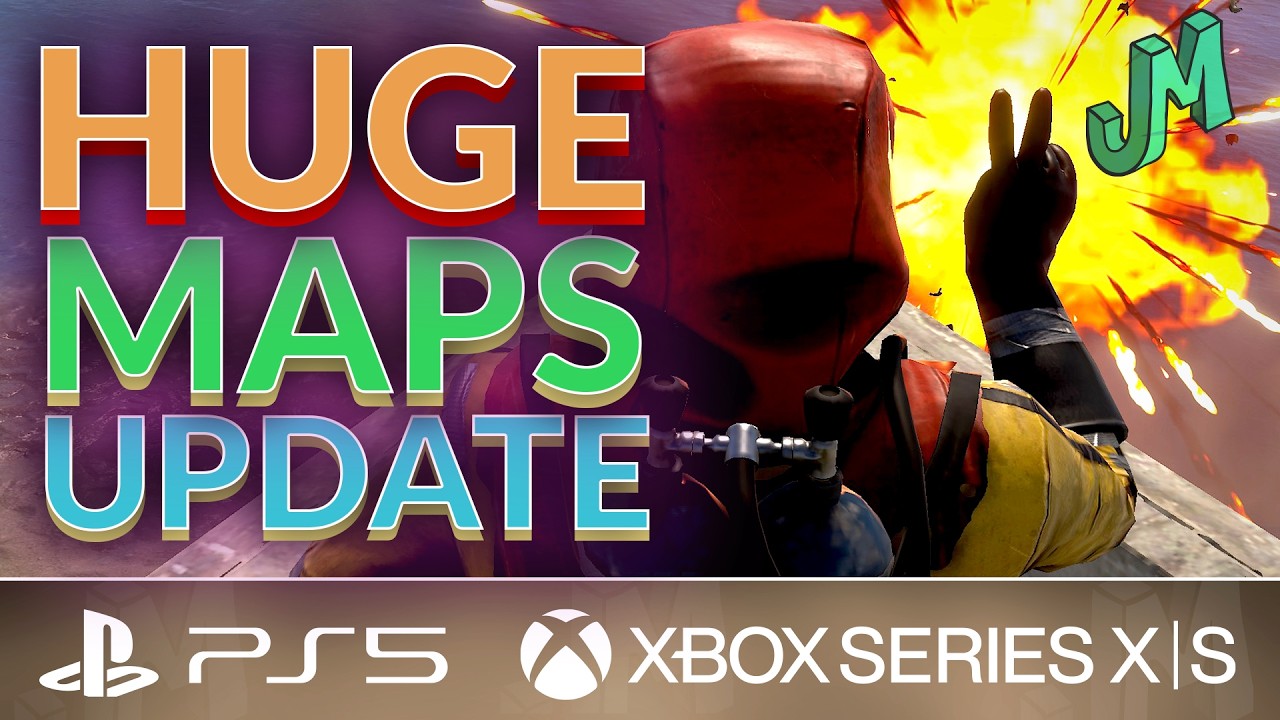 Update, Bigger Maps Soon 🛢 Rust Console 🎮 PS5, XBOX - YouTube