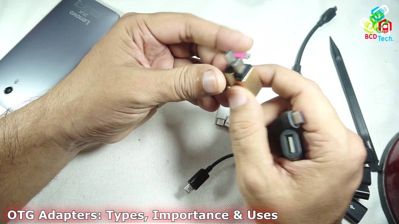 OTG Adapters Types, Importance & Uses - YouTube