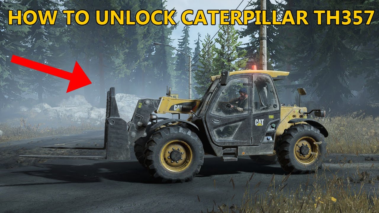 SnowRunner - How to unlock Caterpillar TH357 | Yukon, Canada DLC! - YouTube