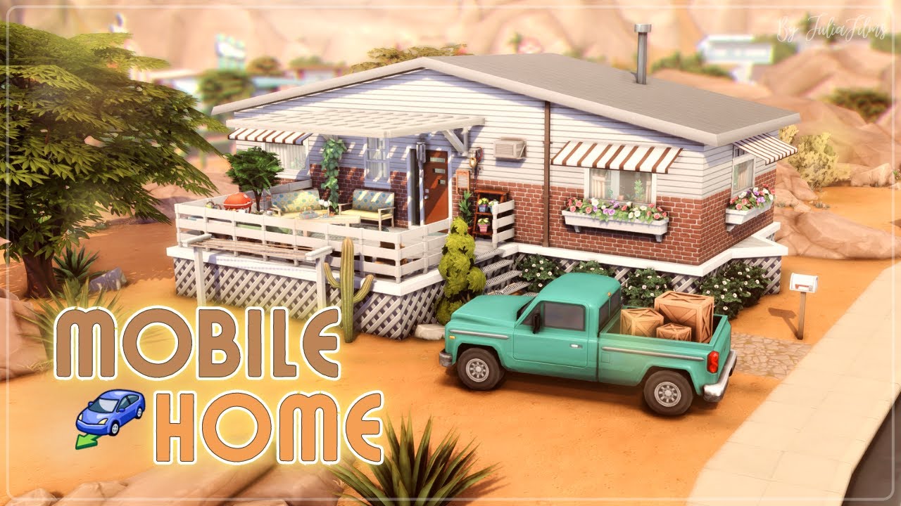 Передвижной дом🚍📺│Строительство│Mobile Home│SpeedBuild│NO CC [The Sims ...