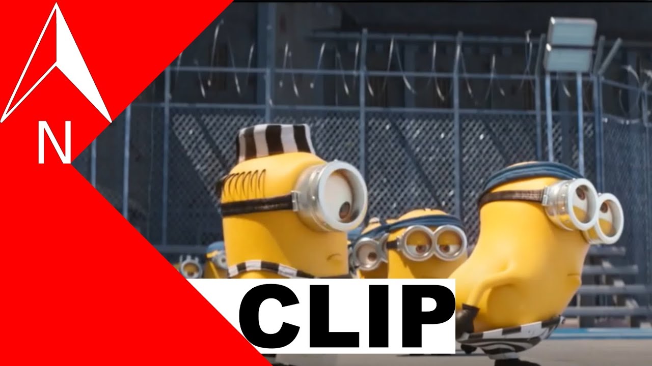Despicable Me 3 (2017) - Minions In Prison Scene (6/10) - YouTube