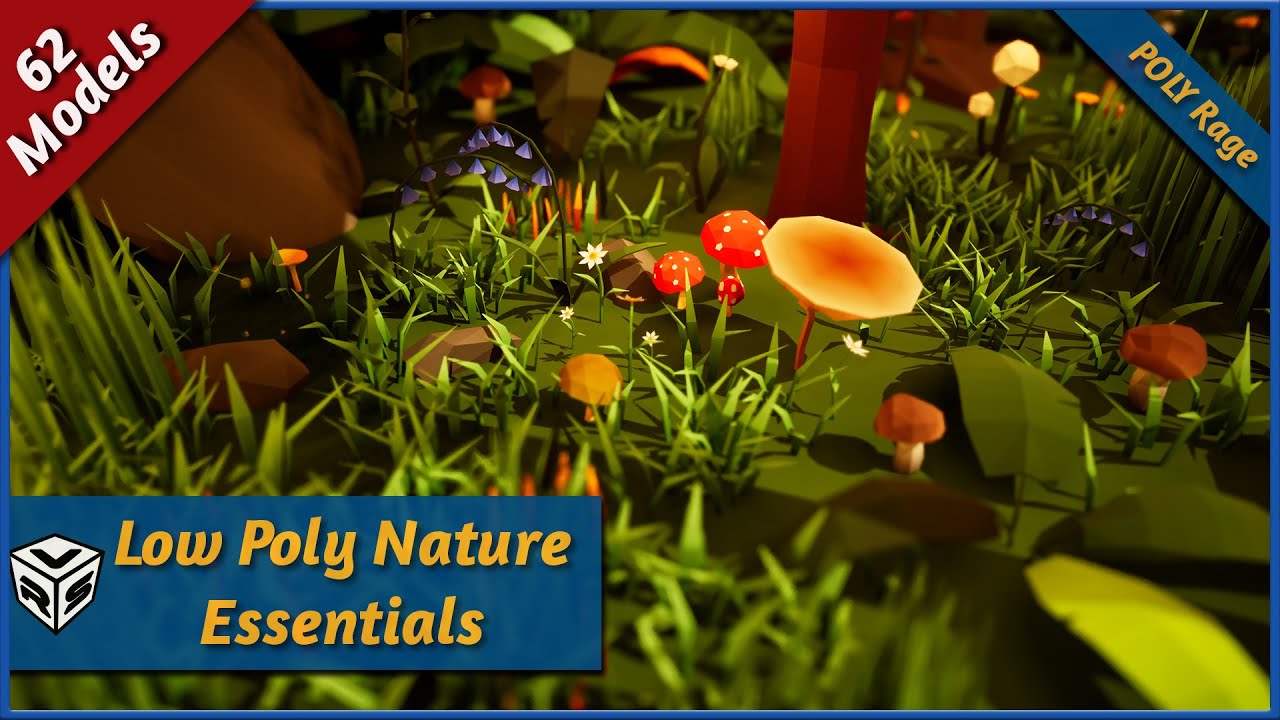Low Poly Nature: Essentials for Unreal Engine - YouTube