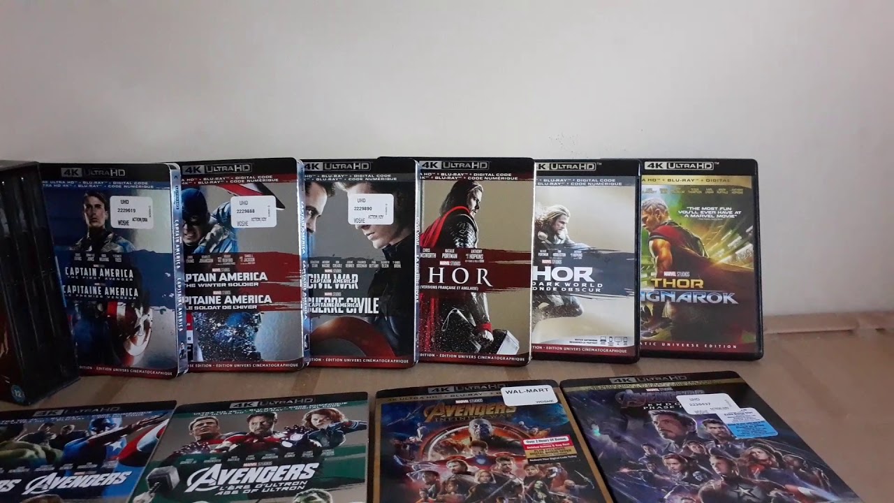 Marvel Cinematic Universe (MCU)4k journey collection - YouTube
