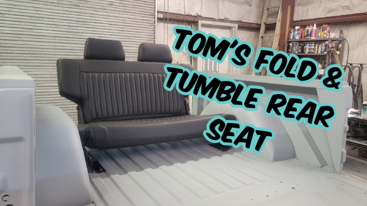Tom's Offroad Fold and Tumble Rear Seat Install - 1966 Ford Bronco ...