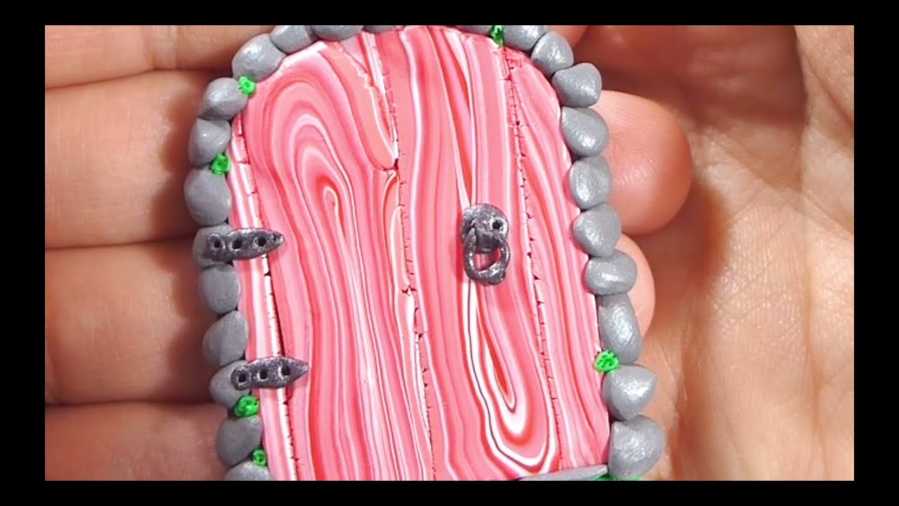 Fairy Door Pendant Polymer Clay Jewelry Tutorial Video - YouTube