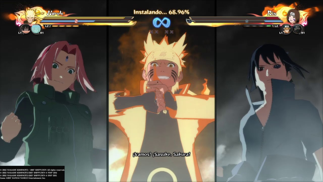 NARUTO SHIPPUDEN combo naruto sakura y sasuke - YouTube