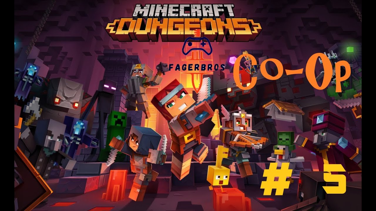 Minecraft Dungeons Co-Op Let's Play # 5 | The Cacti Kingdom ...
