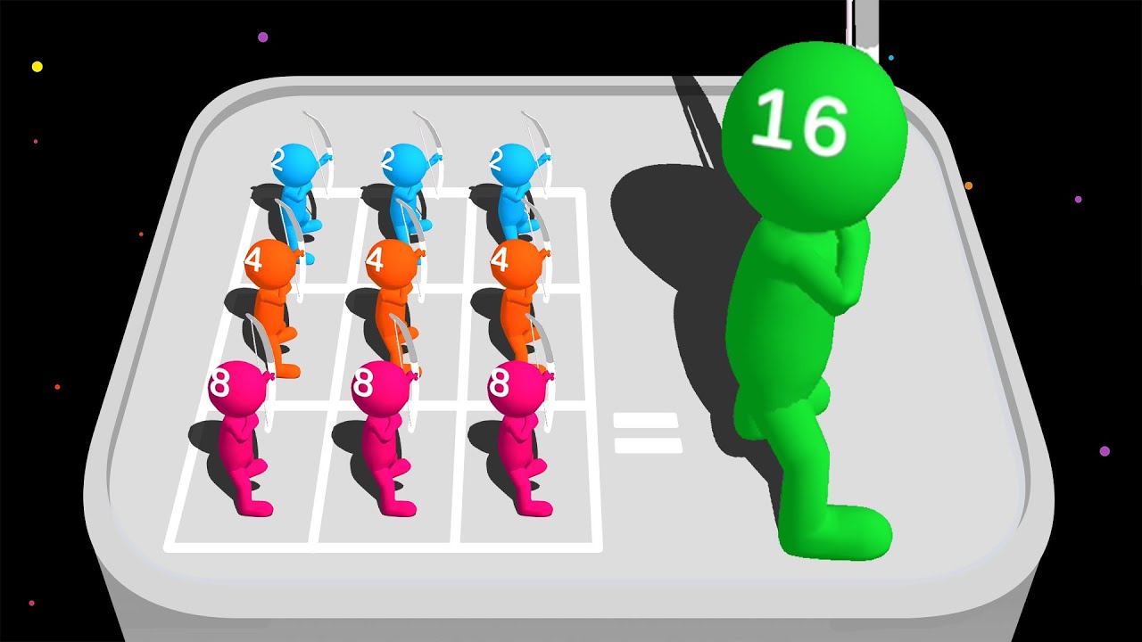 MERGE ARCHER - 2048 Man, Merge Defence, Merge Master @AGMB - YouTube