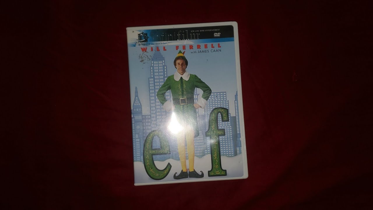 Opening to Elf (2003) 2004 DVD (Disc 1, Widescreen) (Christmas Eve ...