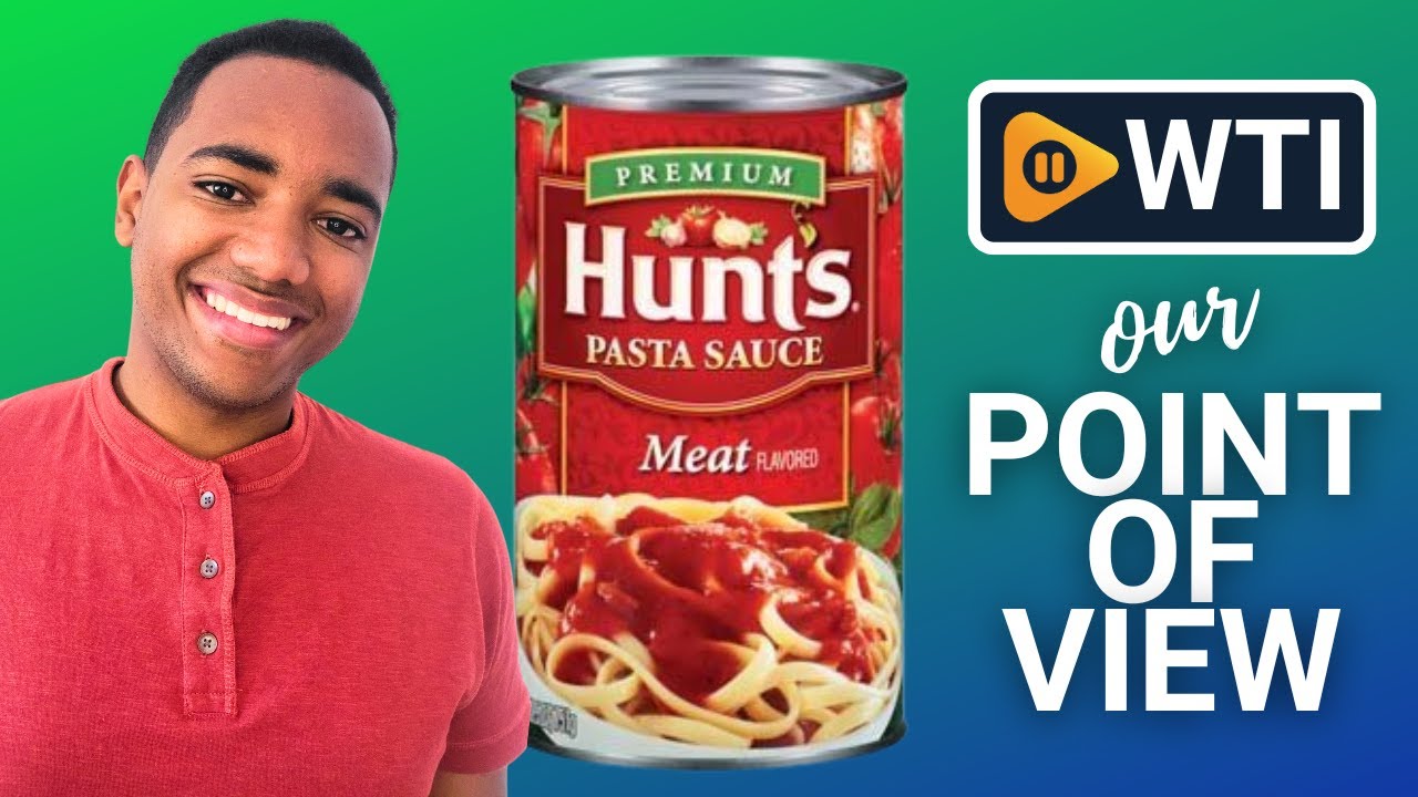 Hunt's Meat Flavored Pasta Sauce | Our Point Of View - YouTube