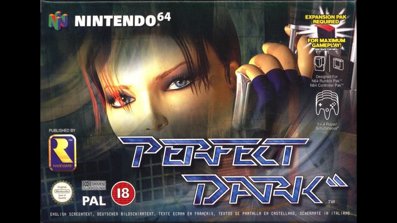 Ty Plays: Perfect Dark (2000) for the Nintendo 64 - YouTube