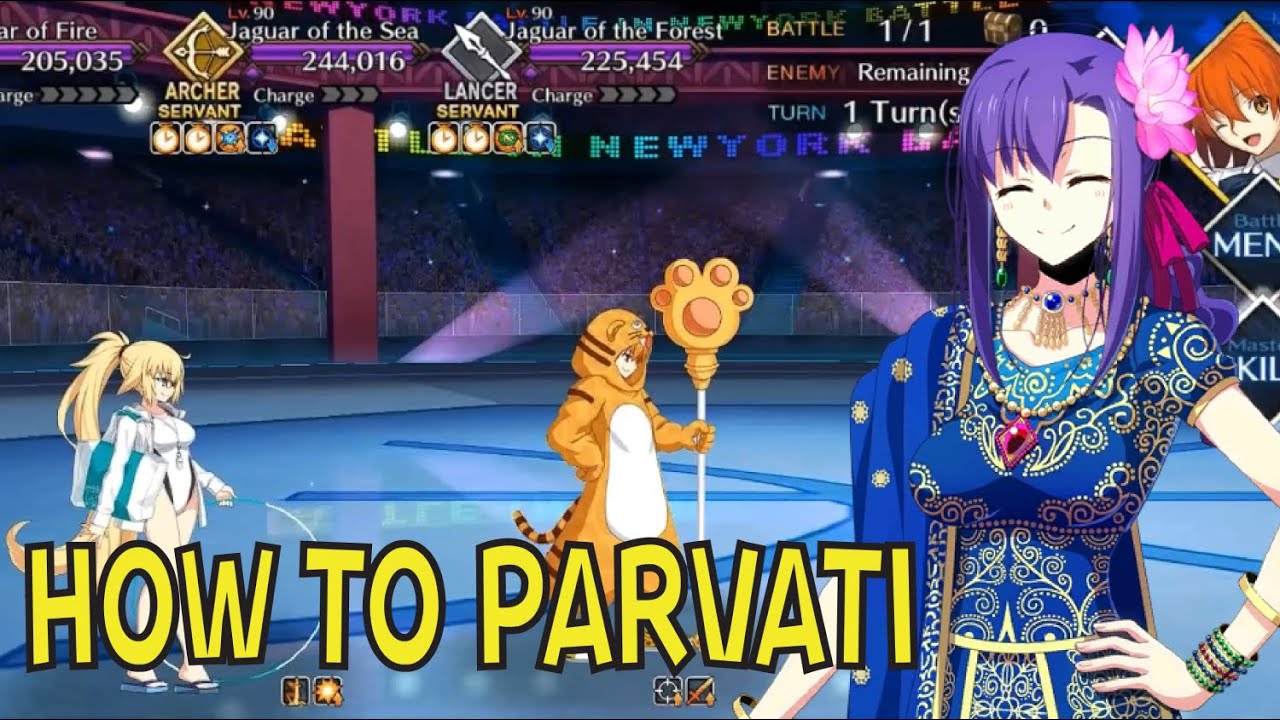 My "Free To Pay" Parvati Setup ~ Taiga GilFest [FGO NA] - YouTube