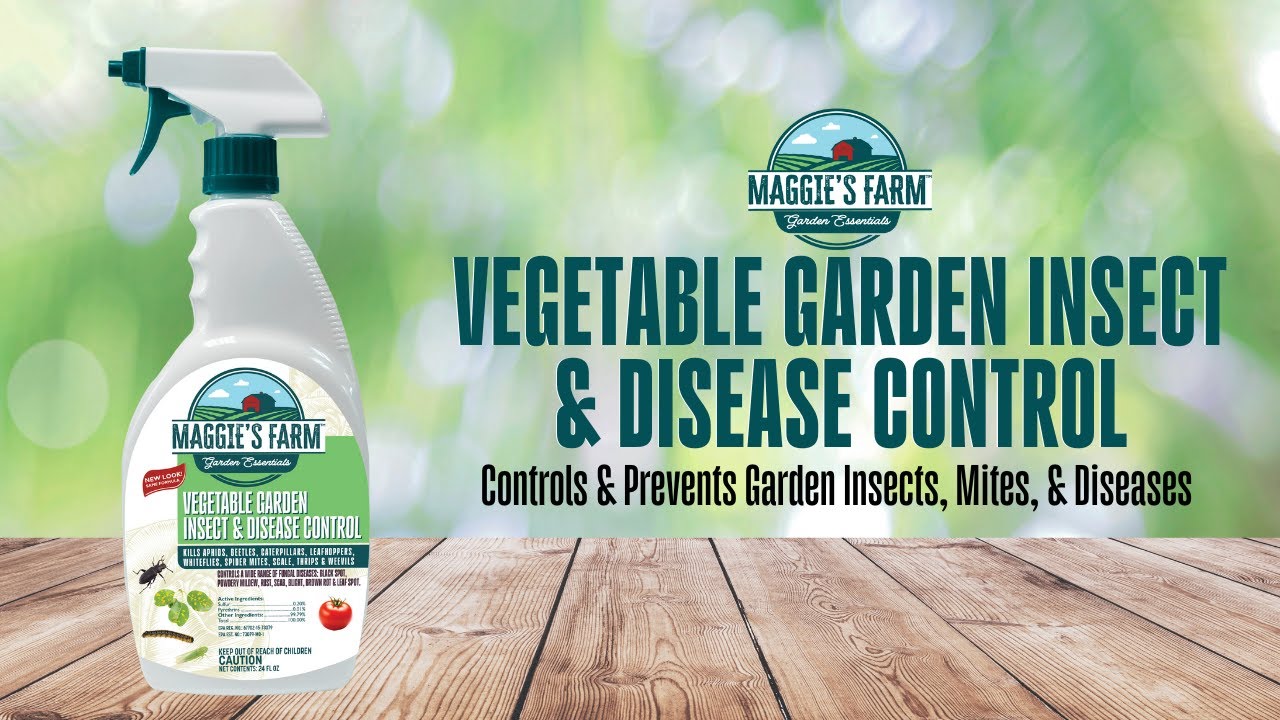 Maggie's Farm Vegetable Garden Insect & Disease Control - YouTube