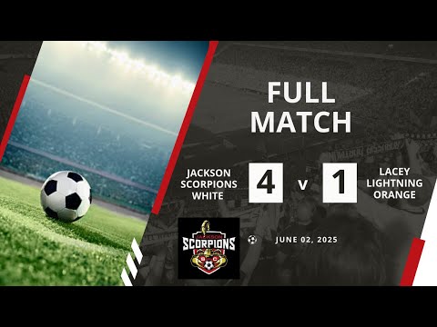 Spring 2025-  Game 6- Jackson Scorpions vs Lacey Lightning- June 02, 2025