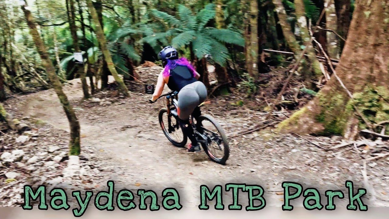 Maydena MTB Park - Summit to The Local Trail - eg Top to Bottom - YouTube
