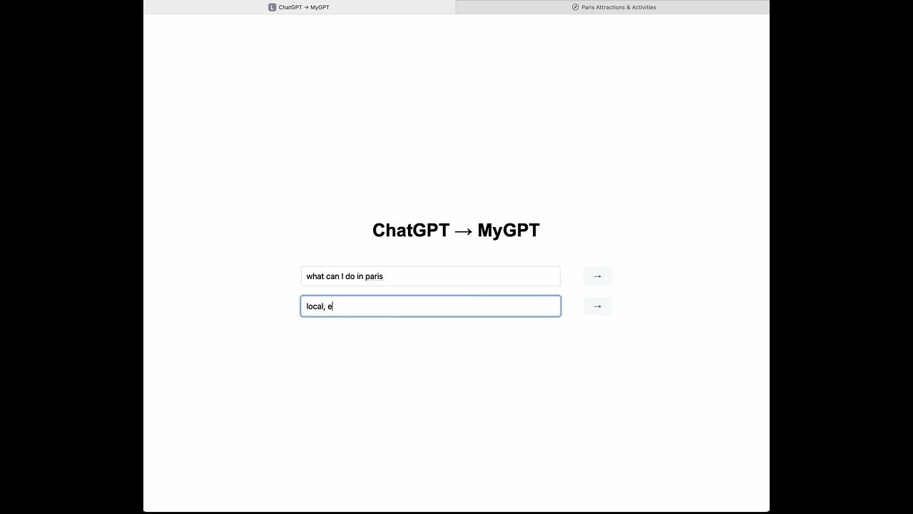 ChatGPT → MyGPT - YouTube