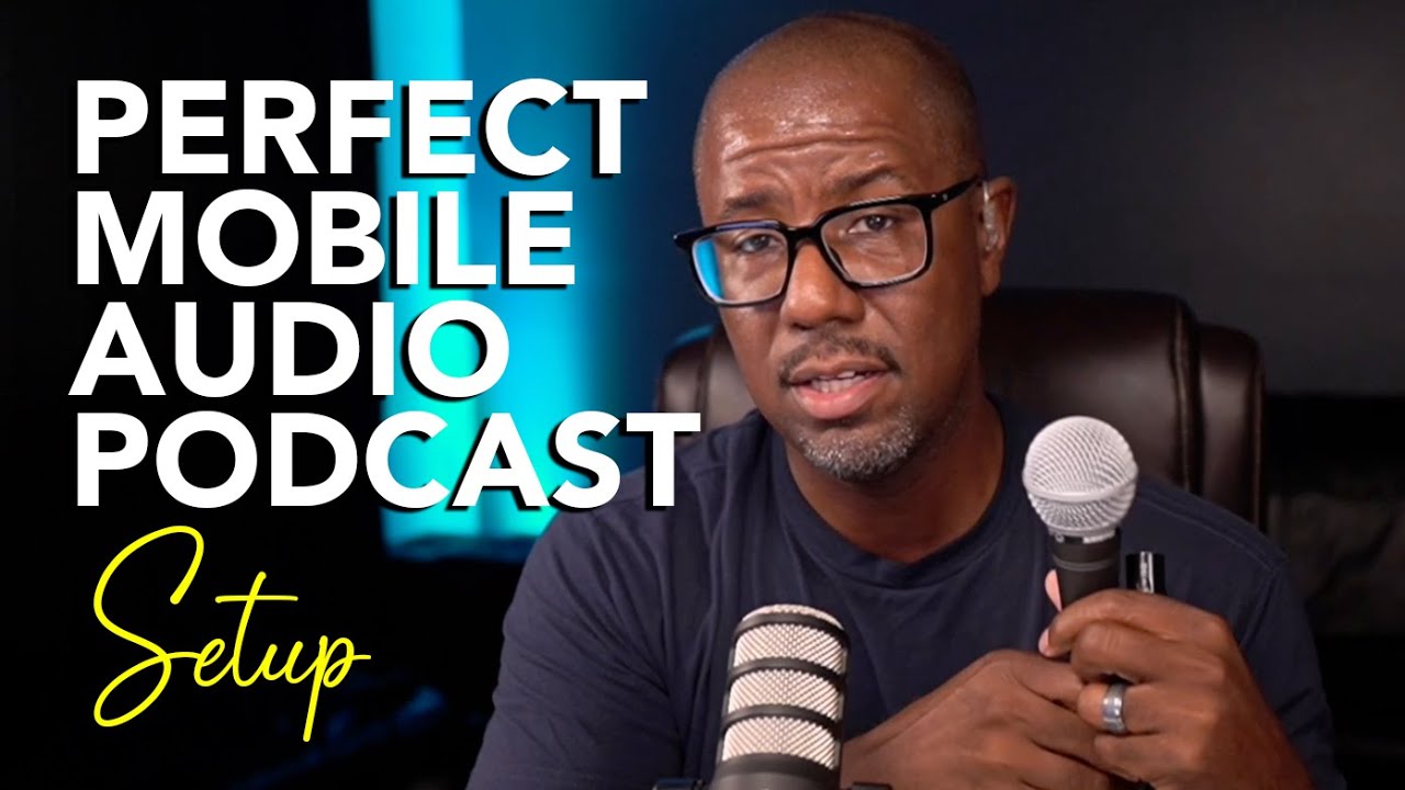 Perfect Mobile Audio Podcast Setup Solution - YouTube