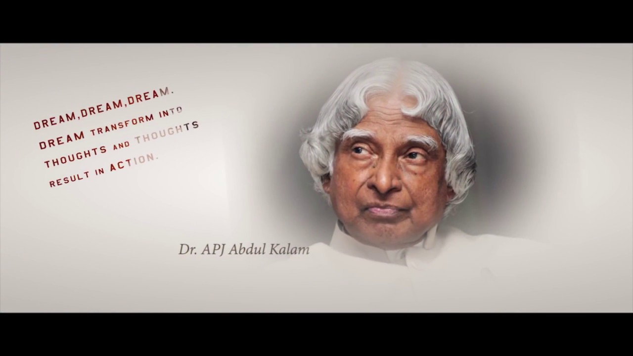 APJ Abdul Kalam | DREAMS OF KALAM | A Tribute song to Dr APJ Abdul ...
