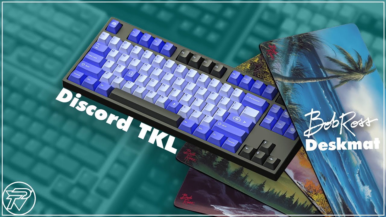 Discord TKL and Bob Ross Unboxing & Review - YouTube