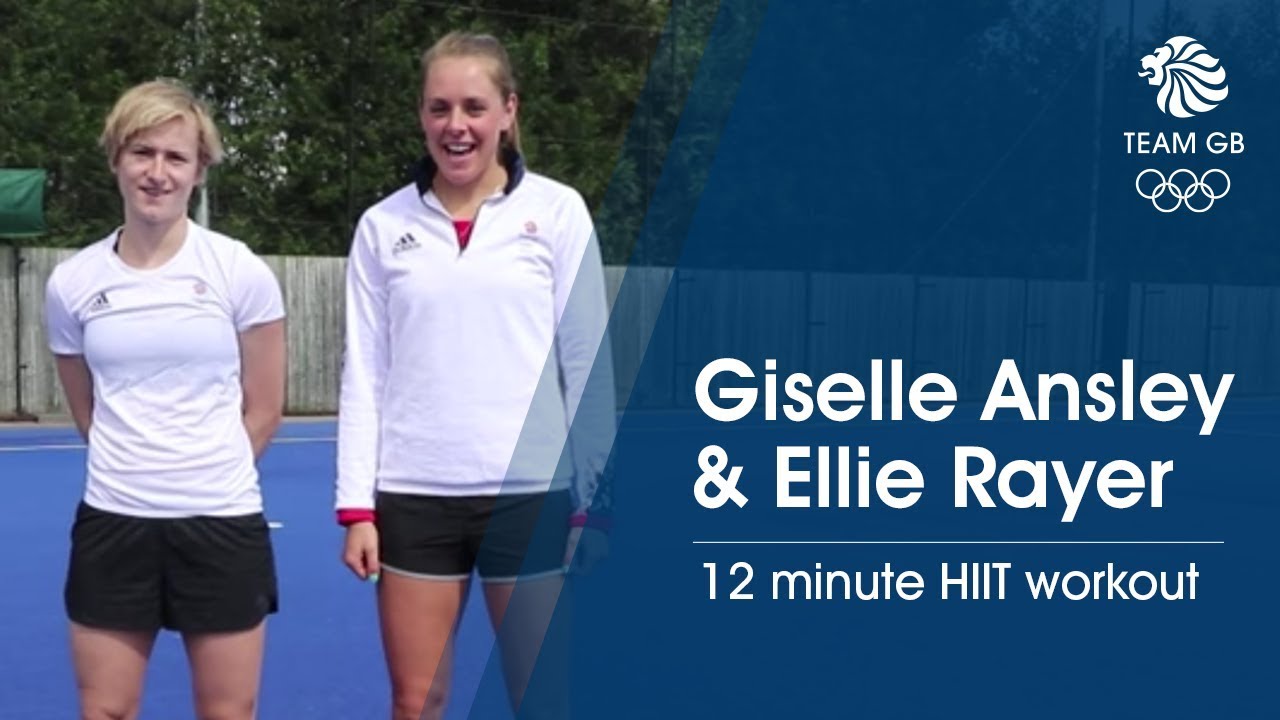 Giselle Ansley & Ellie Rayer - Hockey HIIT for beginners | Workout ...