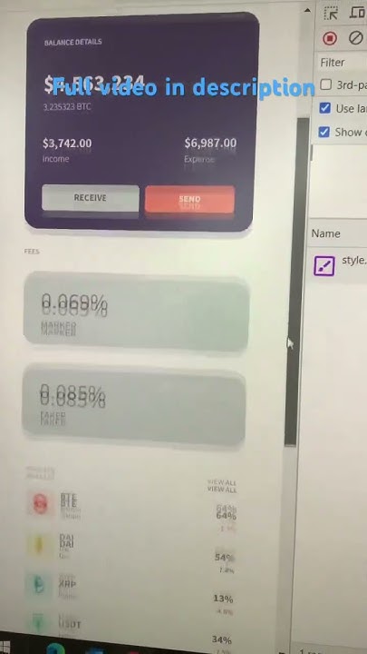 Crypto Currency Responsive Web App Ui Design To Html Css Using Bootstrap Html Css Crypto