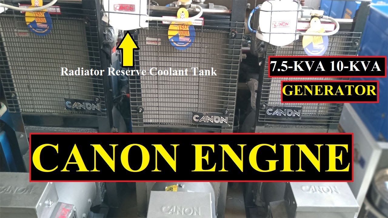 CANON GENERATOR 🔥 | WATER COOLED | होलसेल जनरेटर मार्केट राँची | 10KVA ...
