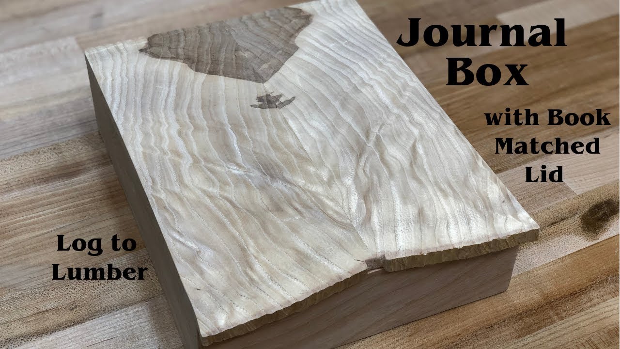 Making a Book Matched Box // How To - Woodworking - YouTube
