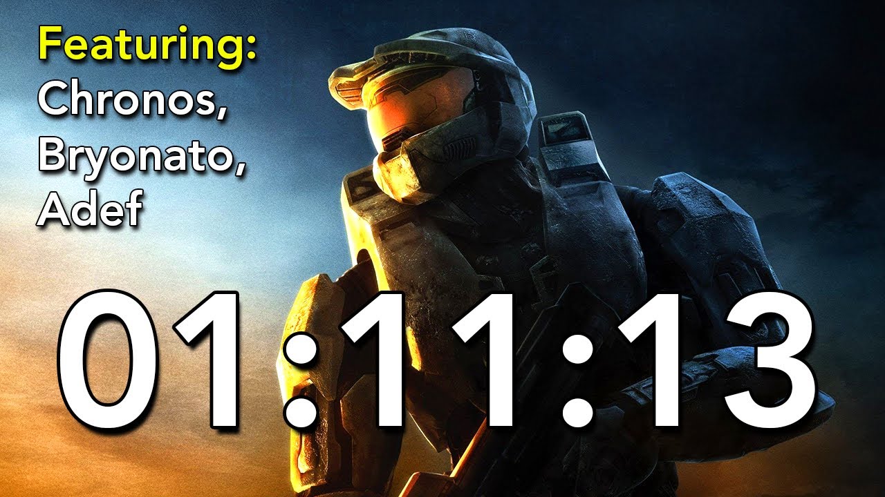 Halo 3 Legendary Coop Speedrun in 1:11:13 ft. Chronos, Bryonato, and Adef - YouTube