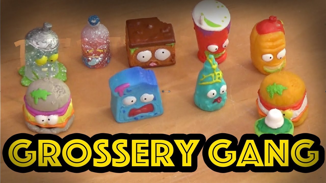 Grocery Gang Yucky Mart and Icky Pops Unboxing - YouTube