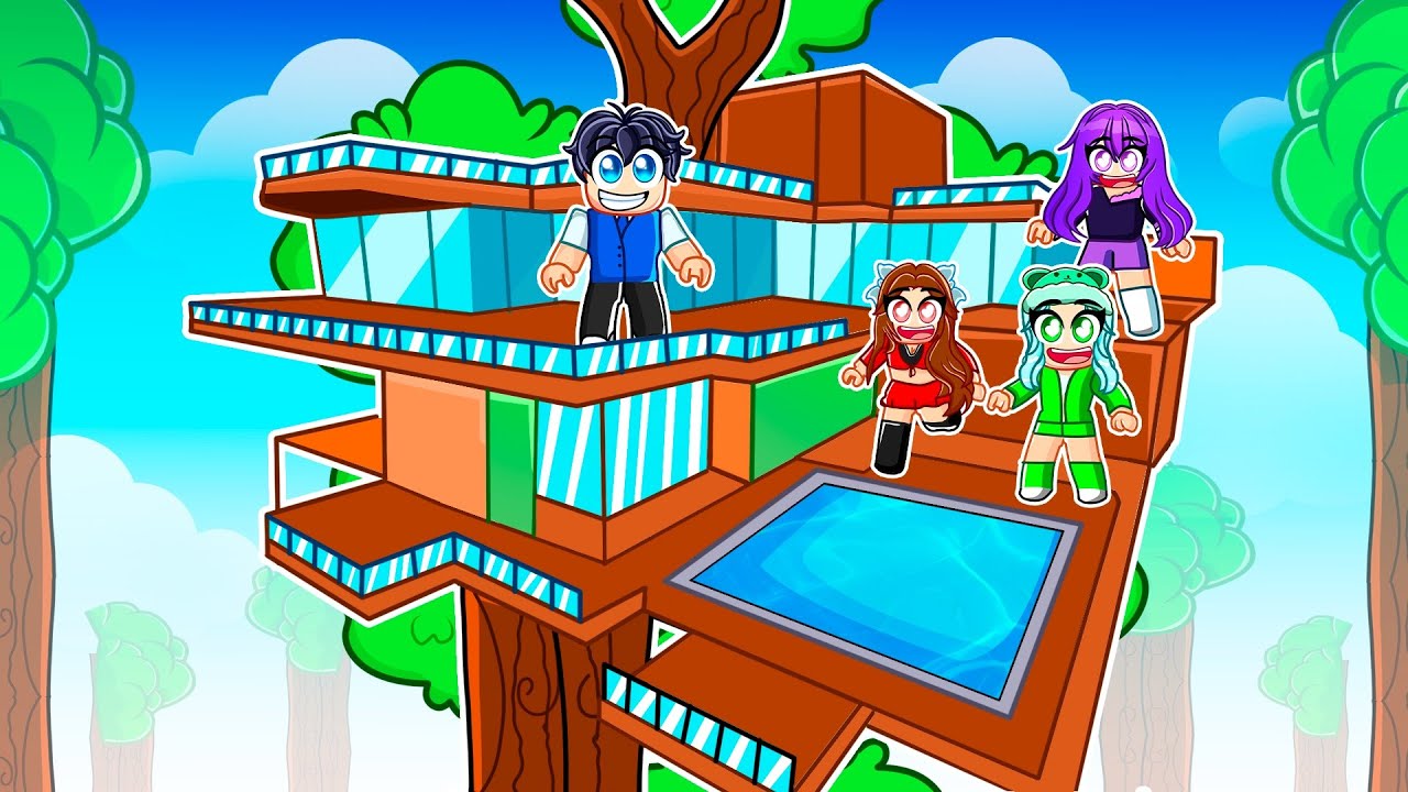 I Spent $945,546 To RIZZ GIRLS With The BEST LUXURY TREEHOUSE In Roblox ...