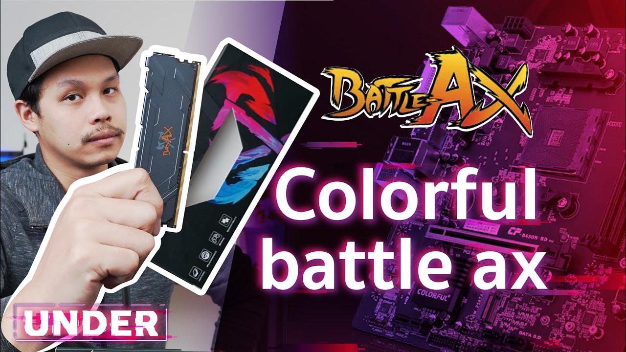 รีวิว - RAM Colorful Battle AX แรมถูกเสปคเกินราคา!!! - YouTube