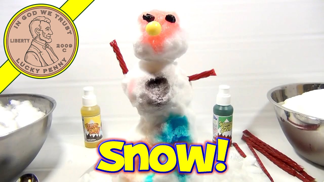 Fresh Snow Flavored Toppings By Cakeatr - LPS Dave Eats A Snowman - Yum ...