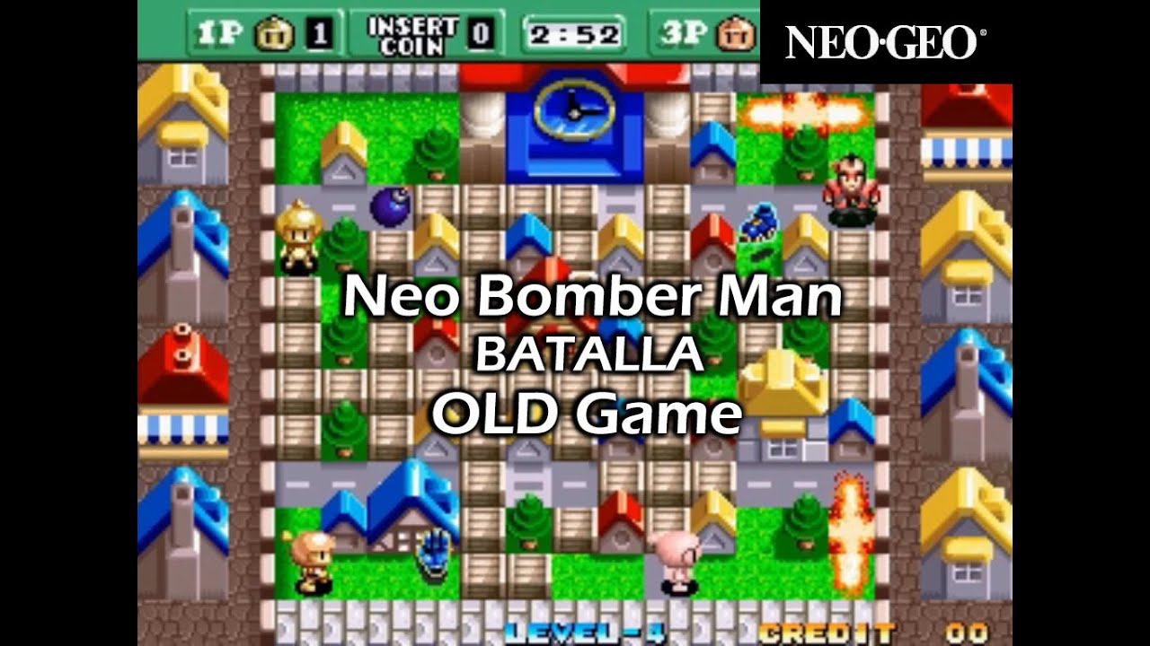 Neo Bomber Man | OLD Game | Old Time Funn | Arcade Game - YouTube