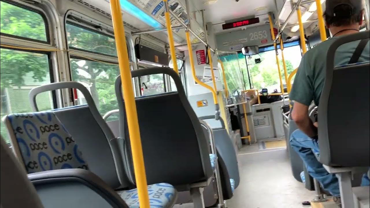 Pace 2006 Eldorado National E-Z Rider II Bus Ride Bus 2653 on Route 541 Northeast Elgin - YouTube