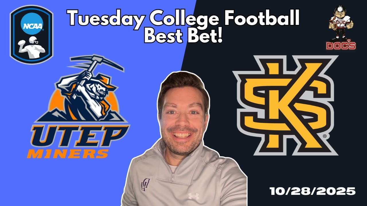 Nolan's Football Pick UTEP Miners vs Kennesaw State Owls Prediction, 10 ...