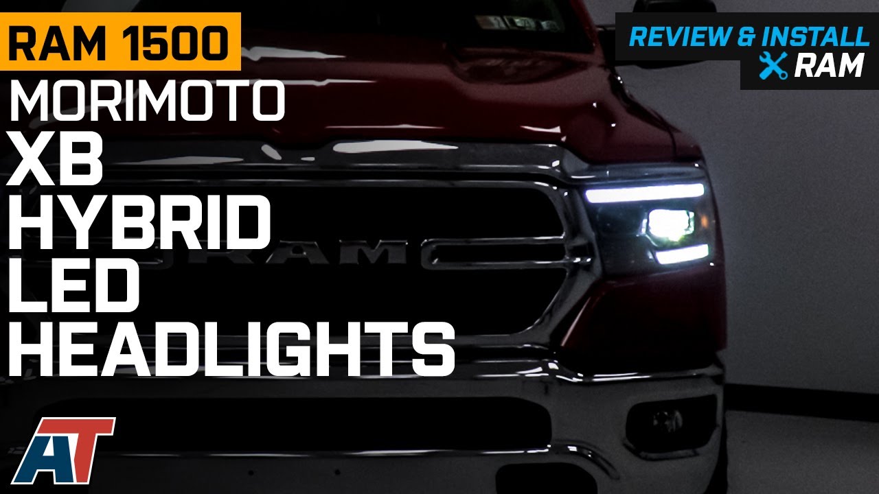 2019-2022 RAM 1500 Morimoto XB Hybrid LED Headlights Black Housing ...