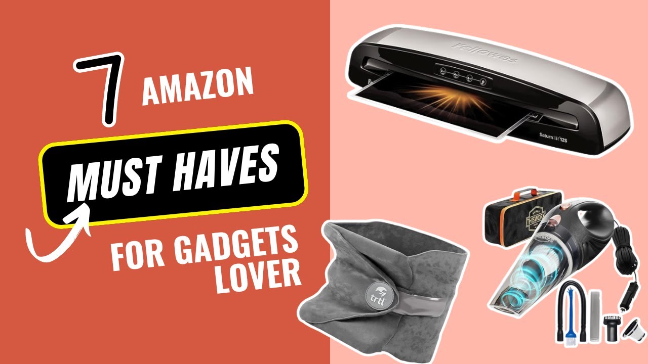 "Top 7 Amazon Must-Have Gadgets 2024: Travel, Baby, Home & Beach ...