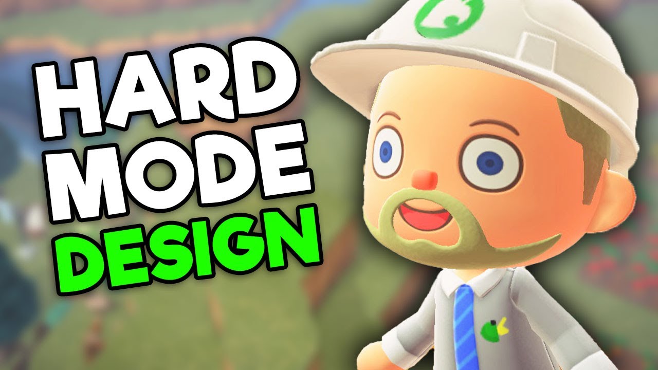 INTENSE Canyon Design Work - Animal Crossing Hard Mode - YouTube