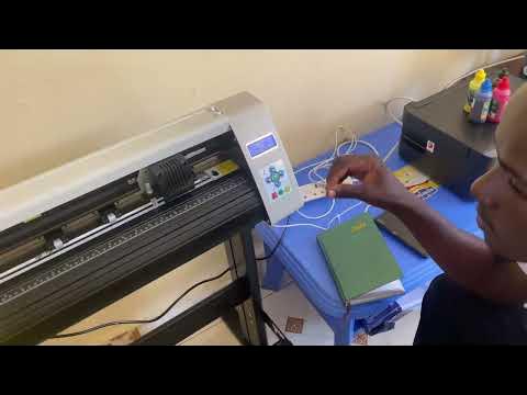 Training client how to use plotter - YouTube