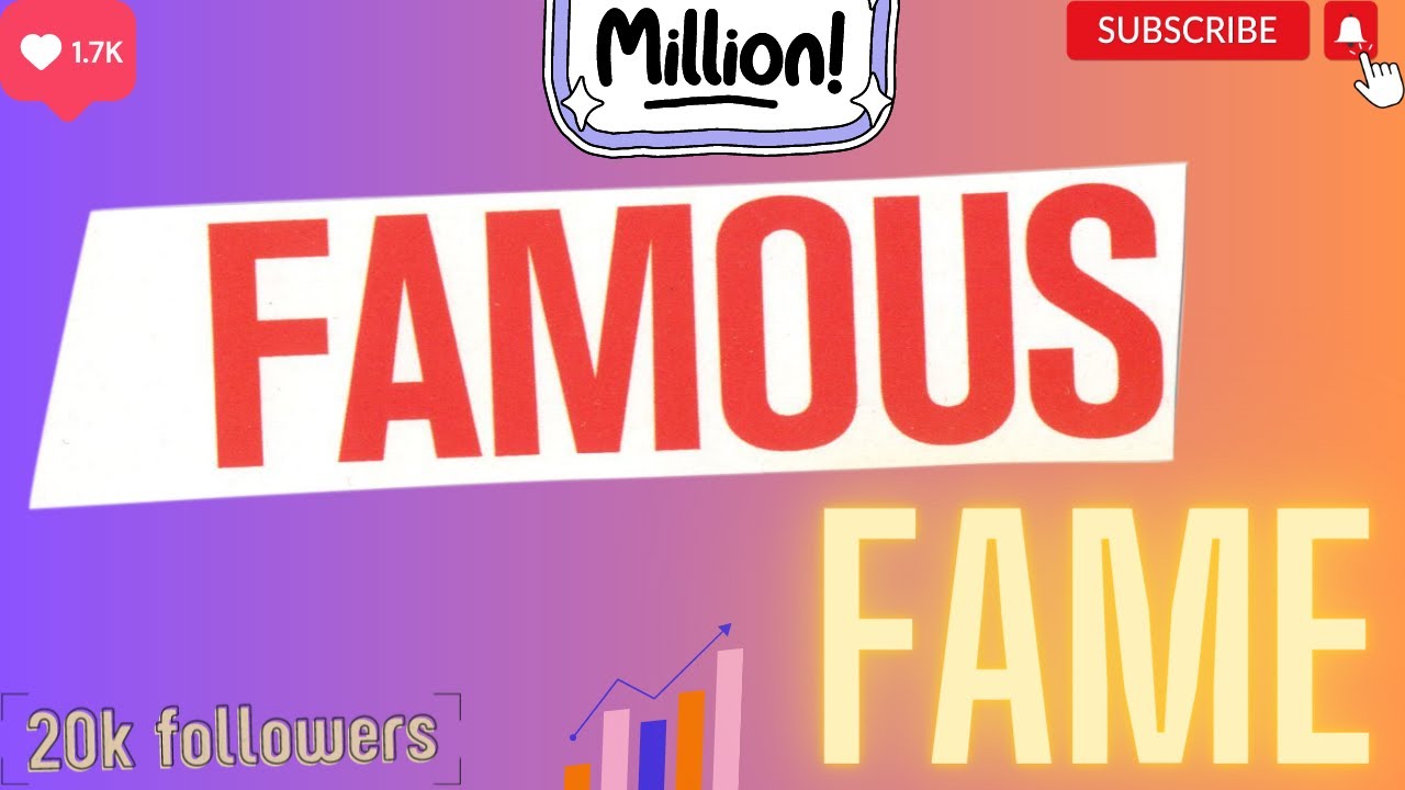 Fame Famous | Why Being Famous is OVERRATED | Don't Aspire To Be Famous ...