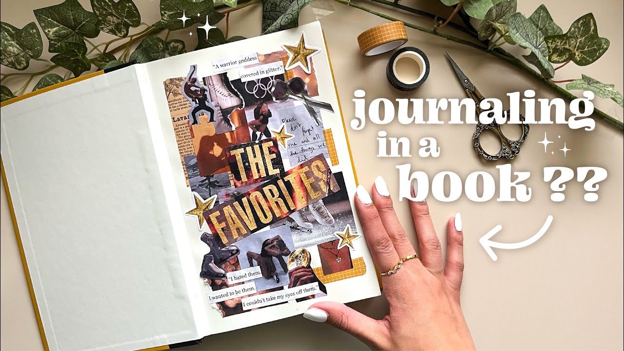 journaling in a BOOK?! ⭐️ reading journal setup ideas & trying new ...