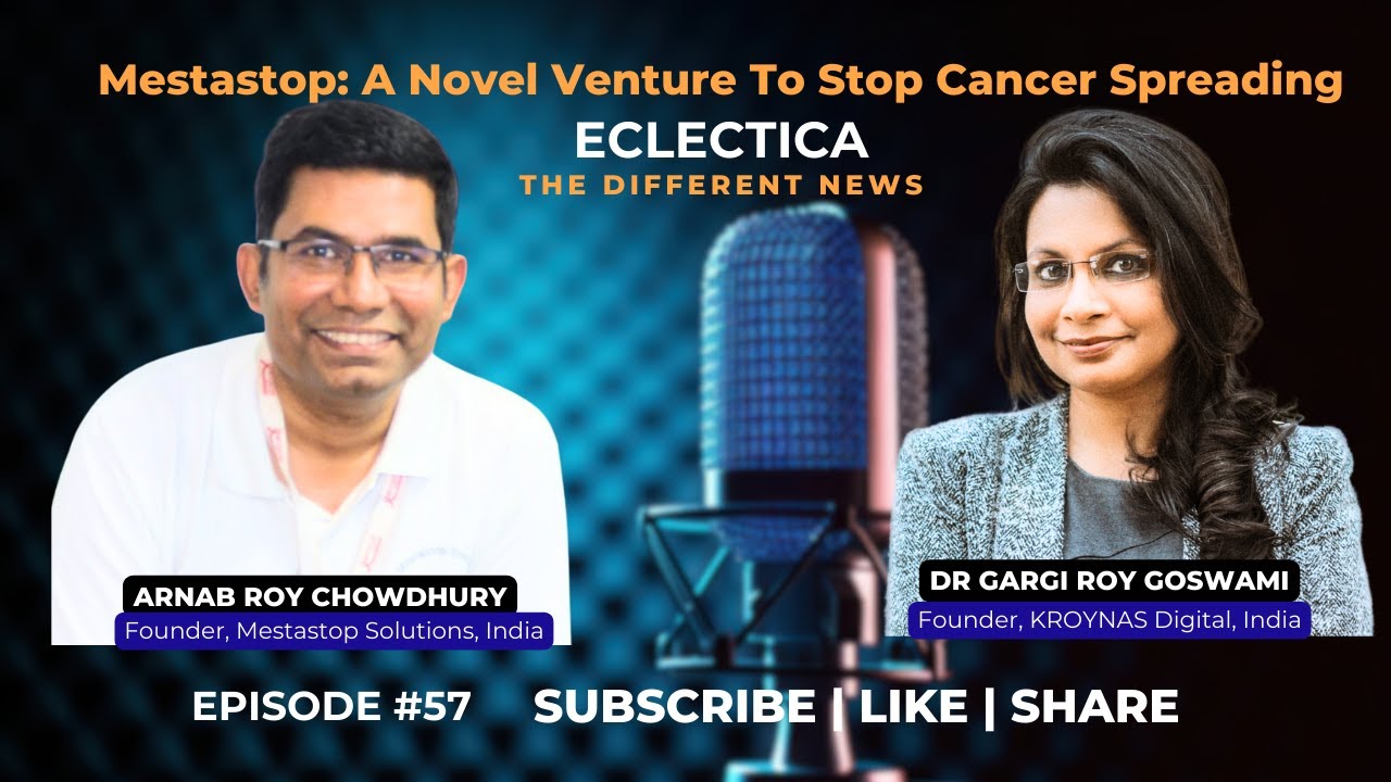 Episode #57: Mestastop: A Novel Venture To Stop Cancer Spreading with Arnab Roy Chowdhury - YouTube