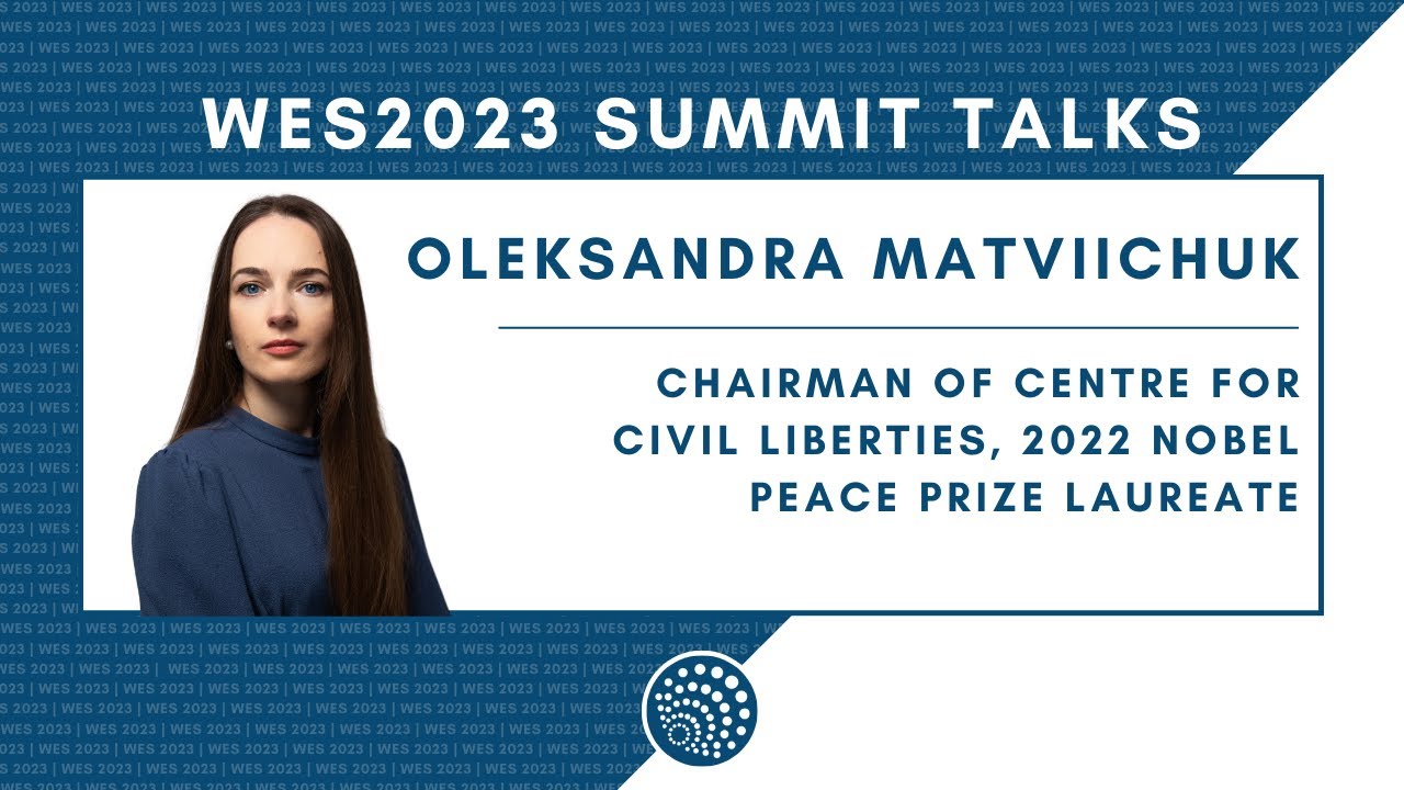 WES 2023 | Oleksandra Matviichuk - YouTube