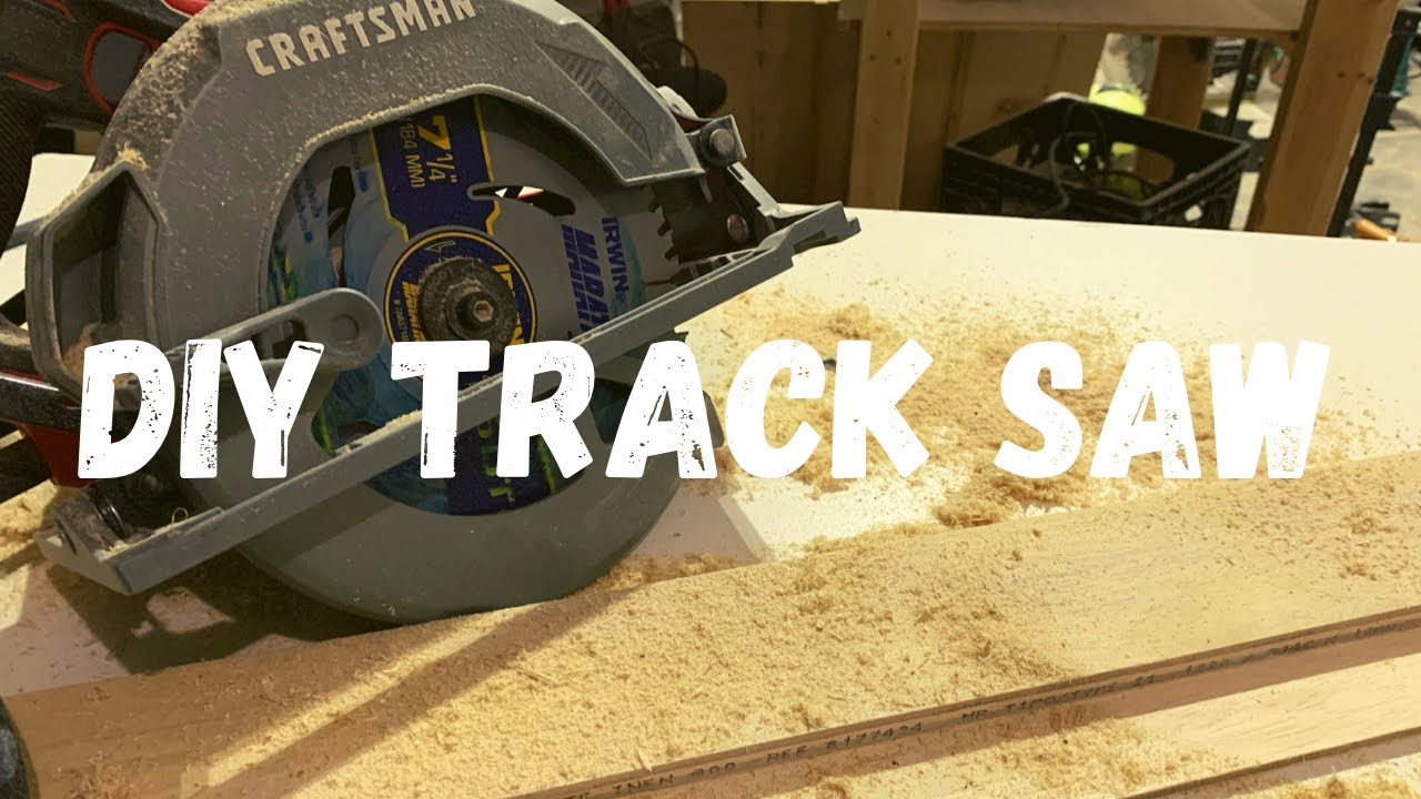 Easy DIY track saw - YouTube