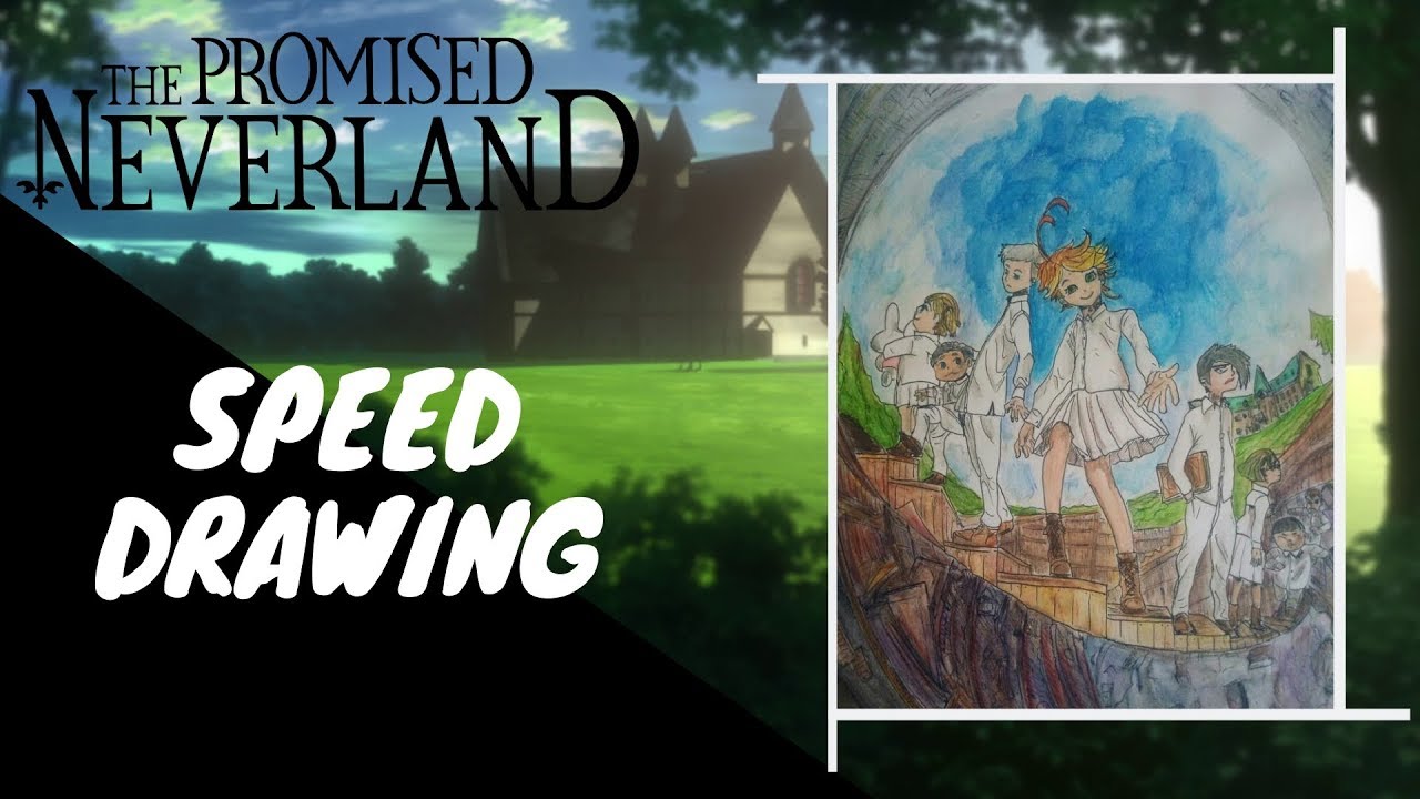 The Promised Neverland - Speed drawing - YouTube